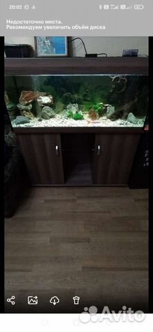 Аквариум с тумбой 200 литров