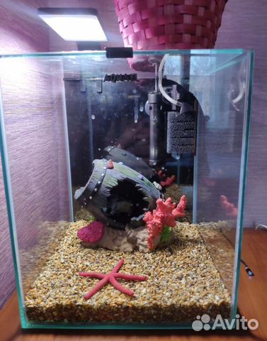 Аквариум 30l aquael shrimp set + аксессуары