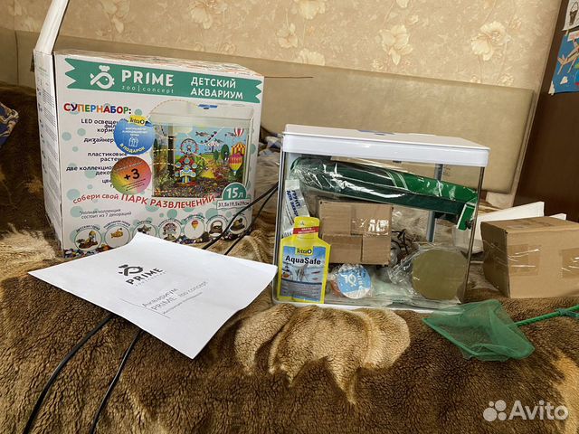 Аквариум prime 15 л и все к нему