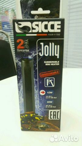 Обогреватель Sicce jolly пластиковый 10 W