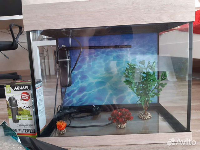 Аквариум 60 литров с аксессуарами