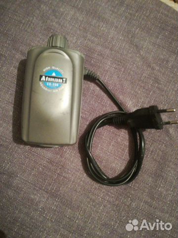 Воздушная помпа для аквариума. Atinan CR-20R