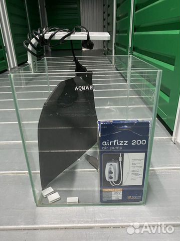 Аквариум кубик 30х30х30