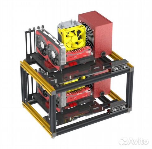 Открытый корпус стенд для пк (ATX) в Москве, цена 5 000 руб ...