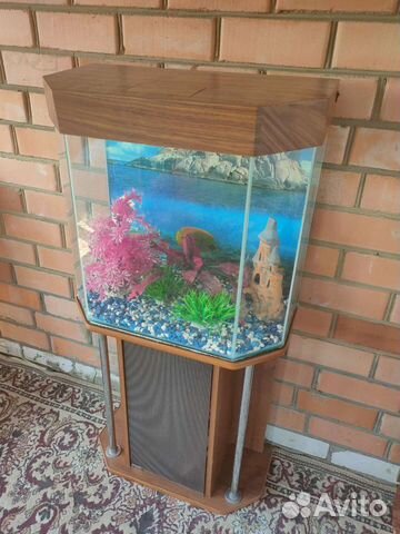 Аквариум с тумбой