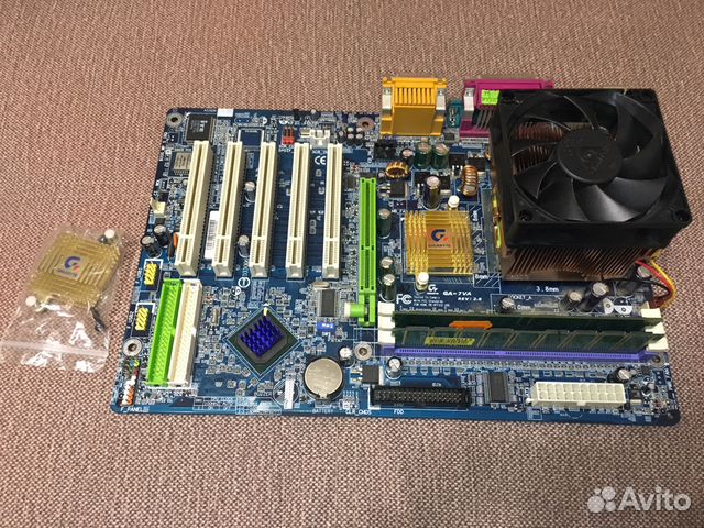 Материнская плата Gigabyte GA-7VA REV: 2.0 купить в Набережных Челнах ...