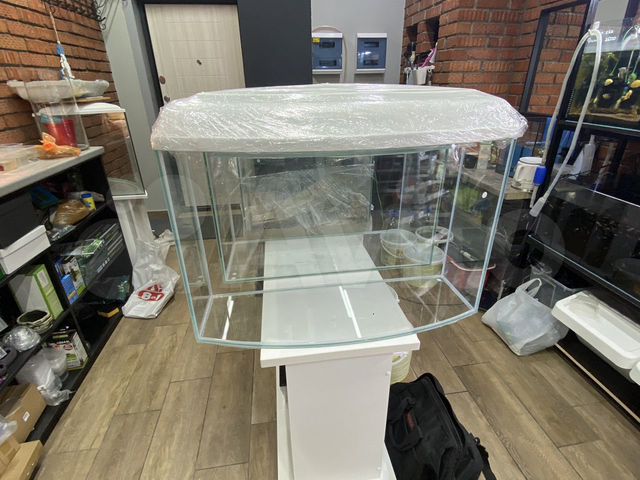 Аквариум 100 л телевизор