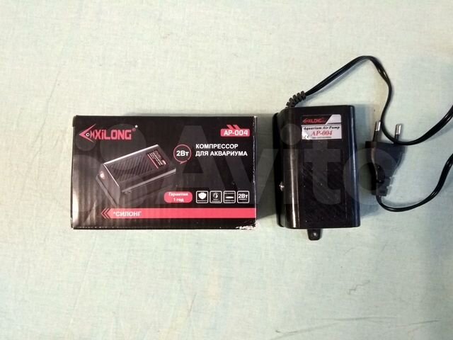 Компрессор для аквариума Xilong AP-004, 1,5 л/мин