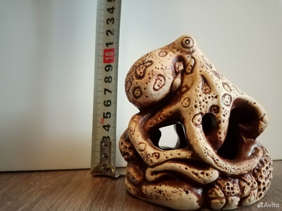 Грот для аквариума "Осьминог"